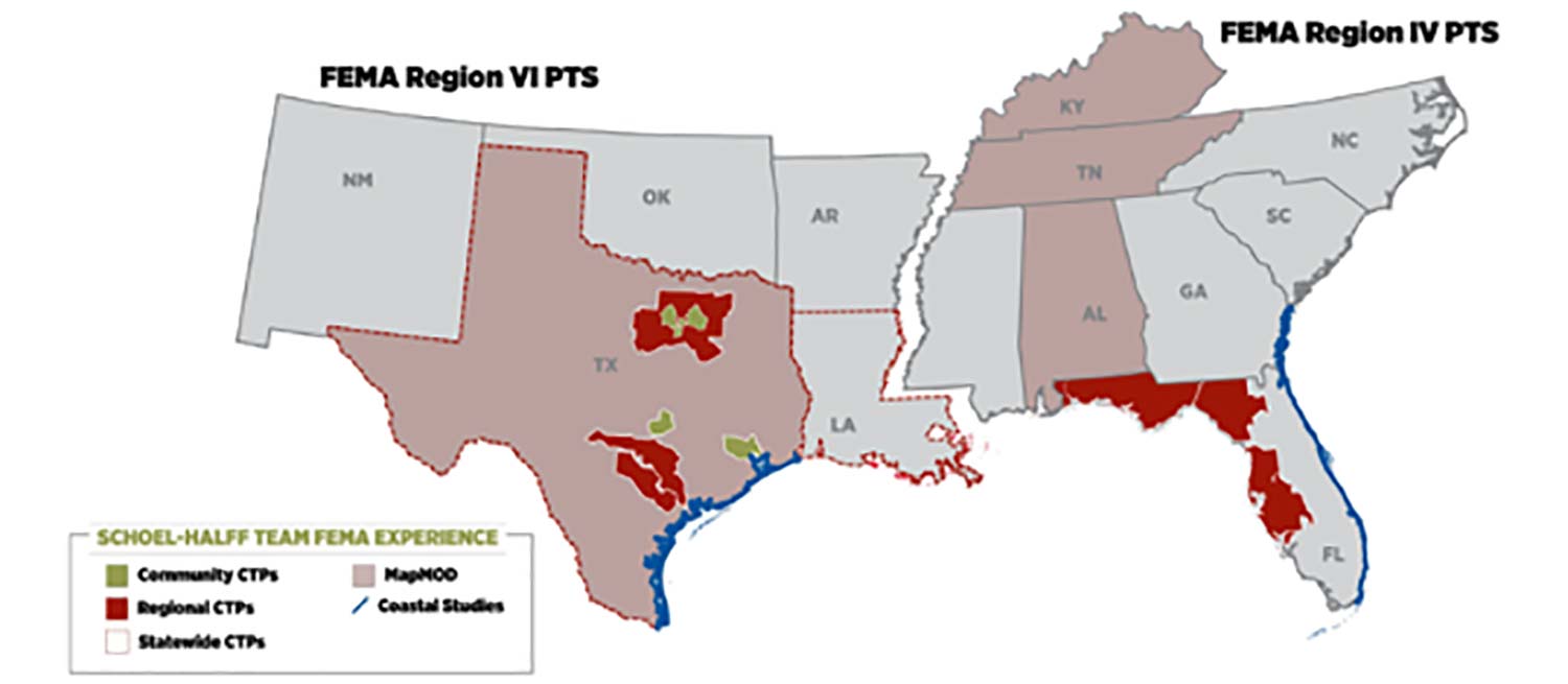 Halff Awarded Joint Venture Contract With FEMA - Halff